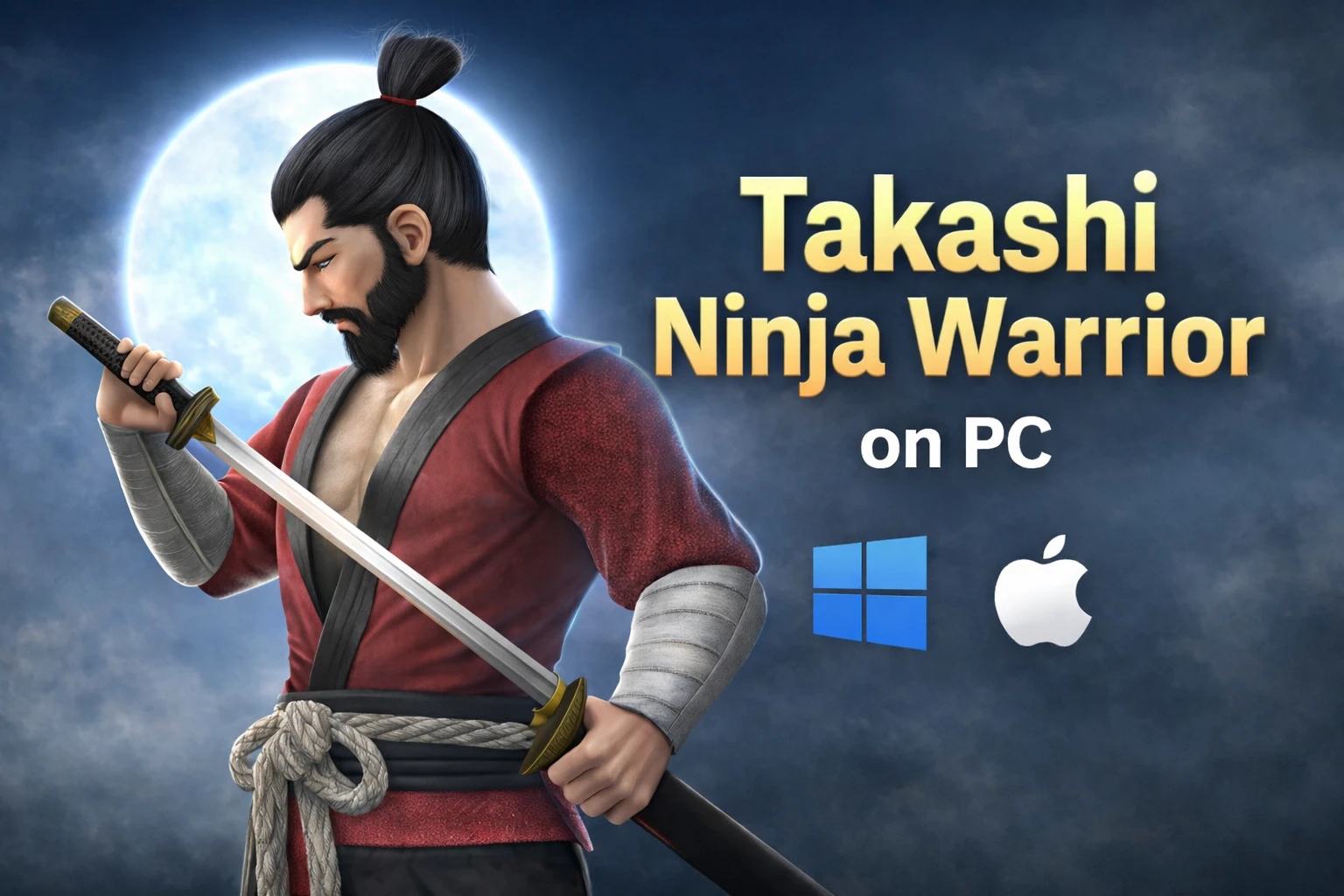 Takashi Ninja Warrior for PC - Install on Windows 7/10/11 & MAC